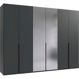 wimex Kleiderschrank &raquo;Mugano,in 5 Breiten,2 H&ouml;hen,2 Tiefen, viele Farben, Made in Germany&laquo; in Basic oder Premium Ausstattung, mit langen Griffen aus Metall,
