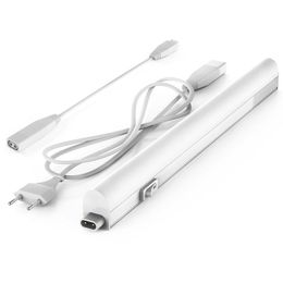B.K.LICHT Lichtleiste LED-Board Neutralwei&szlig; Unterbauleuchte, K&uuml;chenlampe, Stecksystem, 4W 400 Lumen 4.000K, wei&szlig; wei&szlig;