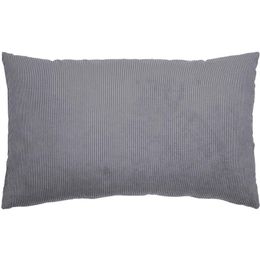 Pad Dekokissen &raquo;CASUAL&laquo; Made in Europe, Uni Farben, verschiedene Gr&ouml;&szlig;en grey + unifarben Obermaterial: 92% Polyester, 8% Polyacryl B/L: 35 cm x 60 cm