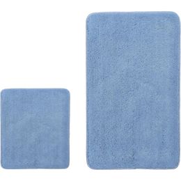 Kleine Wolke Badematte &raquo;RELAX&laquo; H&ouml;he 30 mm rutschhemmend beschichtet fu&szlig;bodenheizungsgeeignet Badteppich, Uni Farben, rechteckig, rund & als Set...