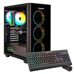 GAMEMAX Gaming-PC &raquo;Draco XD 7799 Ryzen 5 7500F RTX 5060Ti 16GB DDR5 1TB SSD RTX 5060Ti&laquo; Windows 11, DDR5 RAM schwarz WLAN AC, ARGB-Beleuchtung...