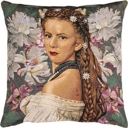 Pad Dekokissen &raquo;LEGEND&laquo; Made in Europe, 35x60 oder 45x45 cm sissi + gemustert Obermaterial: 50% Baumwolle, 45% Polyester, 5% Polyacryl B/L: 45 cm x...