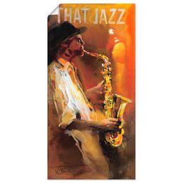 Artland Poster &raquo;Jazz&laquo; Musiker 1 Stk. tlg. ohne Rahmen braun Papier