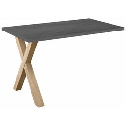 M&auml;usbacher M&Auml;USBACHER Anbautisch &raquo;Mio&laquo; 3, 2 cm starke Tischplatte eichefarben/graphit