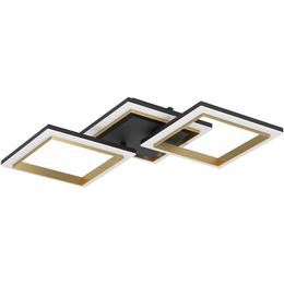 Eglo Deckenleuchte &raquo;Calliera Deckenlampe, Metall und Kunststoff, B&uuml;rolampe Decke, Lampe&laquo; LED-Modul 1 Stk. Neutralwei&szlig; Wand-/Deckenleuchte - L59,5 x 