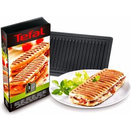 Tefal Paniniplatten &raquo;Snack Collection Box&laquo; Metall passend f&uuml;r SW852D Snack Collection, XA8003 schwarz