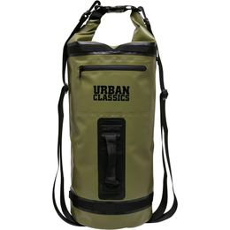 Urban Classics Rucksack »Unisex Adventure Dry Backpack« olive Funktionaler Hybrid aus Ruck- und Seesack mit diversen Befestigungsmöglichkeiten