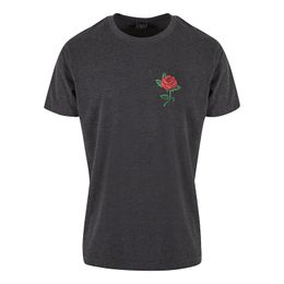 MisterTee T-Shirt »Herren Rose Tee« 1 Stk. charcoal XS XS KLARES DESIGN: Minimalistisch und vielseitig kombinierbar