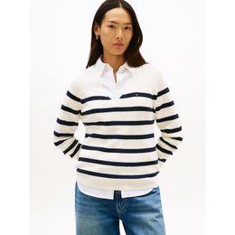 Tommy Hilfiger Damen Strickpullover &raquo;CO CARDI STITCH V-NK LS&laquo; XL (42)