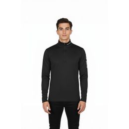 Icepeak Funktionsshirt &raquo;FLEMINTON&laquo; 1 Stk. sportlicher Stil, mit Stehkragen, hoch geschlossener Ausschnitt SCHWARZ M M Ideal f&uuml;r Alpinski und...