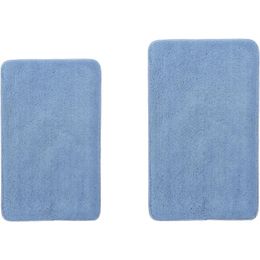 Kleine Wolke Badematte &raquo;RELAX&laquo; H&ouml;he 30 mm rutschhemmend beschichtet fu&szlig;bodenheizungsgeeignet Badteppich, Uni Farben, rechteckig, rund & als Set...