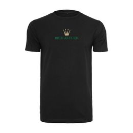 MisterTee T-Shirt &raquo;Herren Rich As Fuck Tee&laquo; 1 Stk. black XL XL KLARES DESIGN: Minimalistisch und vielseitig kombinierbar