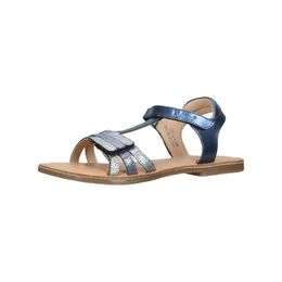 Kickers M&auml;dchen Riemchensandalette &raquo; Sandalen Leder&laquo; blau 24