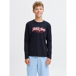 Jack & Jones Jack & Jones Junior Jungen Langarmshirt &raquo;JJURBAN TEE LS CREW NECK JNR&laquo; blau 152
