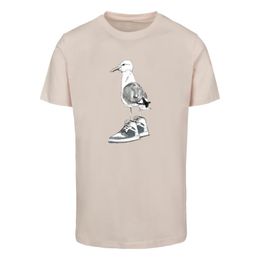 MisterTee T-Shirt &raquo;Herren Seagull Sneakers Tee&laquo; 1 Stk. pinkmarshmallow L L Vielseitige T-Shirts f&uuml;r jeden Anlass