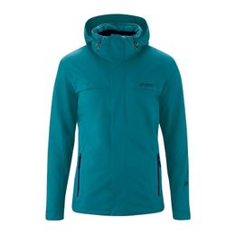 Maier Sports Winterjacke &raquo;Peyor M&laquo; warme Herren Jacke, wattierte Regenjacke, wasserdicht + atmungsaktiv dunkelt&uuml;rkis 24 24 Warm wattierte...