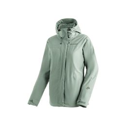 Maier Sports Regenjacke &raquo;Metor 3in1 W&laquo; warme Damen Jacke mit Kapuze, Winterjacke wasserdicht atmungsaktiv seegr&uuml;n 34 34 Vielseitige...