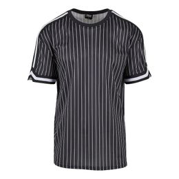 Urban Classics Damen Urban Classics T-Shirt &raquo; Herren Oversized Striped Mesh Tee&laquo; 1 Stk. L