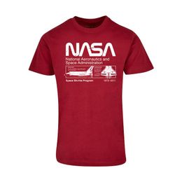 ABSOLUTE CULT T-Shirt &raquo;Herren Nasa - Space Shuttle Program Basic T-Shirt&laquo; 1 Stk. burgundy XL XL Vielseitige T-Shirts f&uuml;r jeden Anlass