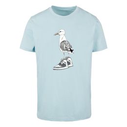 MisterTee T-Shirt &raquo;Herren Seagull Sneakers Tee&laquo; 1 Stk. oceanblue L L Vielseitige T-Shirts f&uuml;r jeden Anlass