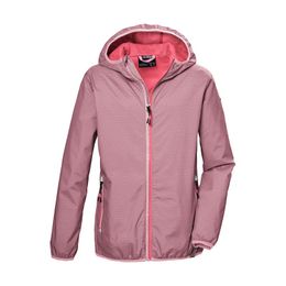 Killtec M&auml;dchen Funktionsjacke &raquo;KOS 138 GRLS JCKT&laquo; Kinderjacke: wasserdicht, reflektierend, elastisch rosa 128