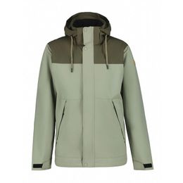 Icepeak Funktionsjacke &raquo;H FUNKTIONSJACKE MERCED&laquo; 1 Stk. tlg. mit regulierbarer und abnehmbarer Kapuze, atmungsaktiv ANTIQUE GREEN 48 48...