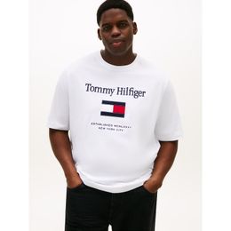 Tommy Hilfiger Big & Tall Tommy Hilfiger Big & Tall Damen T-Shirt &raquo;BT-TOMMY EMBRO FLAG&laquo; Gro&szlig;e Gr&ouml;&szlig;en XXL