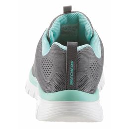 Skechers Damen Sneaker &raquo;Graceful - Get Connected&laquo; Freizeitschuh, Halbschuh, Schn&uuml;rschuh f&uuml;r die Maschinenw&auml;sche geeignet grau 40