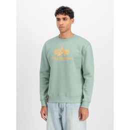 Alpha Industries Herren Sweatshirt &raquo;Basic Sweater&laquo;, Baumwollmischung, regular fit M