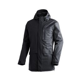 Maier Sports Winterjacke »Peyor long« warme Herren Regenjacke, wattierter Parka, wasserdicht + atmungsaktiv dark 50 50 Jacke in lockerem Schnitt,...