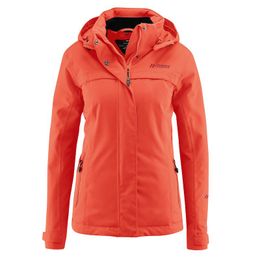 Maier Sports Winterjacke &raquo;Lisbon&laquo; warme Damen Jacke, wattierte Regenjacke, wasserdicht + atmungsaktiv orangerot 44 44 Warme, taillierte...
