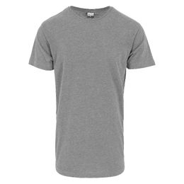 Urban Classics Kurzarmshirt &raquo;Herren Shaped Long Tee&laquo; 1 Stk. charcoal M M KLARES DESIGN: Minimalistisch und vielseitig kombinierbar