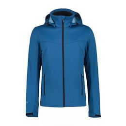 Icepeak Softshelljacke &raquo;H SOFTSHELLJACKE BIGGS&laquo; mit Kapuze f&uuml;r vielseitige Outdoor-Aktivit&auml;ten, atmungsaktiv, wasserabweisend blue 52 52...