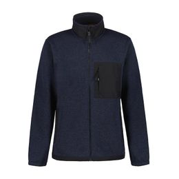 Icepeak Strickfleecejacke &raquo;H STRICKJACKE ALVENE&laquo; 1 Stk. tlg. sportlicher Stil, f&uuml;r vielseitige Aktivit&auml;ten, mit Stehkragen DARK BLUE M M...