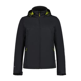 Icepeak Softshelljacke &raquo;H SOFTSHELLJACKE BIGGS&laquo; mit Kapuze f&uuml;r vielseitige Outdoor-Aktivit&auml;ten, atmungsaktiv, wasserabweisend GREY 48 48...