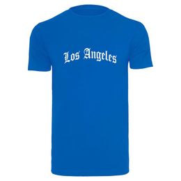 MisterTee T-Shirt &raquo;Herren Los Angeles Wording Tee&laquo; 1 Stk. cobaltblue L L Vielseitige T-Shirts f&uuml;r jeden Anlass