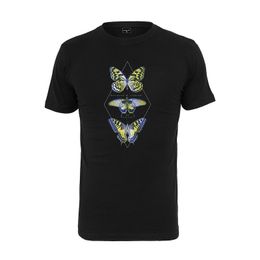 MisterTee T-Shirt &raquo;Herren Butterfly Night Tee&laquo; 1 Stk. black M M Vielseitige T-Shirts f&uuml;r jeden Anlass