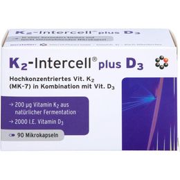 INTERCELL-Pharma GmbH K2-INTERCELL plus D3 Kapseln 90 St