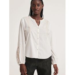 Odd Molly Bluse 'Brandie' Damen Gr&ouml;&szlig;e S beige / wei&szlig;