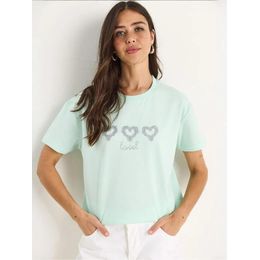 Bianco Lucci Shirt female Green size M