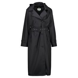 America Today Between-Seasons Coat female Black size XS