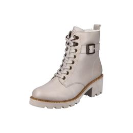 Remonte Schn&uuml;rstiefeletten in Beige | Gr.: 42