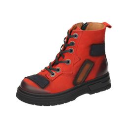 Manitu Schn&uuml;rstiefeletten in rot | Gr.: 38
