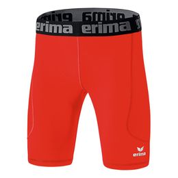 Erima Unisex Erwachsene Elemental Tight, Tights kurz in rot | Gr.: M