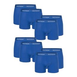 WOTEGA 8er-Set: Boxershorts Joe in Blau | Gr.: XS