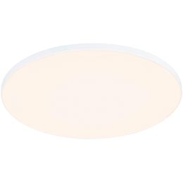 Paulmann LED Einbauleuchte "Veluna VariFit Edge IP44 rund 3000K Wei&szlig; dimmbar", wei&szlig;, 1, &Oslash; 20cm H: 0,9cm, 1 Stk., Leuchten, LED Einbaupanel IP44 rund 200mm 1500lm 3000K Wei&szlig; dimmbar