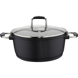 Kochtopf GSW "Scala", schwarz, H:12,5cm &Oslash;:28cm, T&ouml;pfe, Kochtopf, Induktion