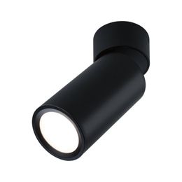 Paulmann LED Deckenleuchte "Turnal Coin 2700K 470lm 230V 6W", schwarz, 1, &Oslash; 6cm H: 15,3cm, 1 Stk., Leuchten, 3-Step-Dim, LED Deckenleuchte