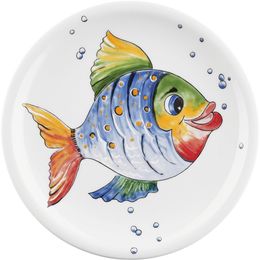 Fr&uuml;hst&uuml;cksteller Seltmann Weiden "Compact - Bunte Tierwelt", bunt (wei&szlig;, bunt), H:1,8cm &Oslash;:19,3cm, Porzellan, Speiseteller, rund, &Oslash; 19 cm