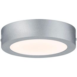 Paulmann LED Deckenleuchte "Lunar", grau (chromfarben), 1, &Oslash; 17cm H: 3,8cm, 1 Stk., Leuchten, LED Deckenleuchte